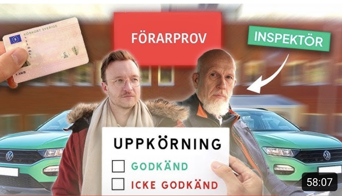 Uppkörning på film! – Uppkörningsbloggen
